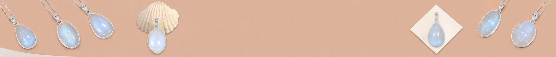 Buy Silver Moonstone Pendant Online In USA | Dainty Moonstone Pendants ...