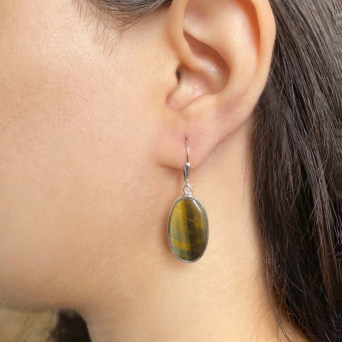 Blue Tiger Eye Jewelry | 925 Sterling Silver Blue Tiger Eye Jewelry ...