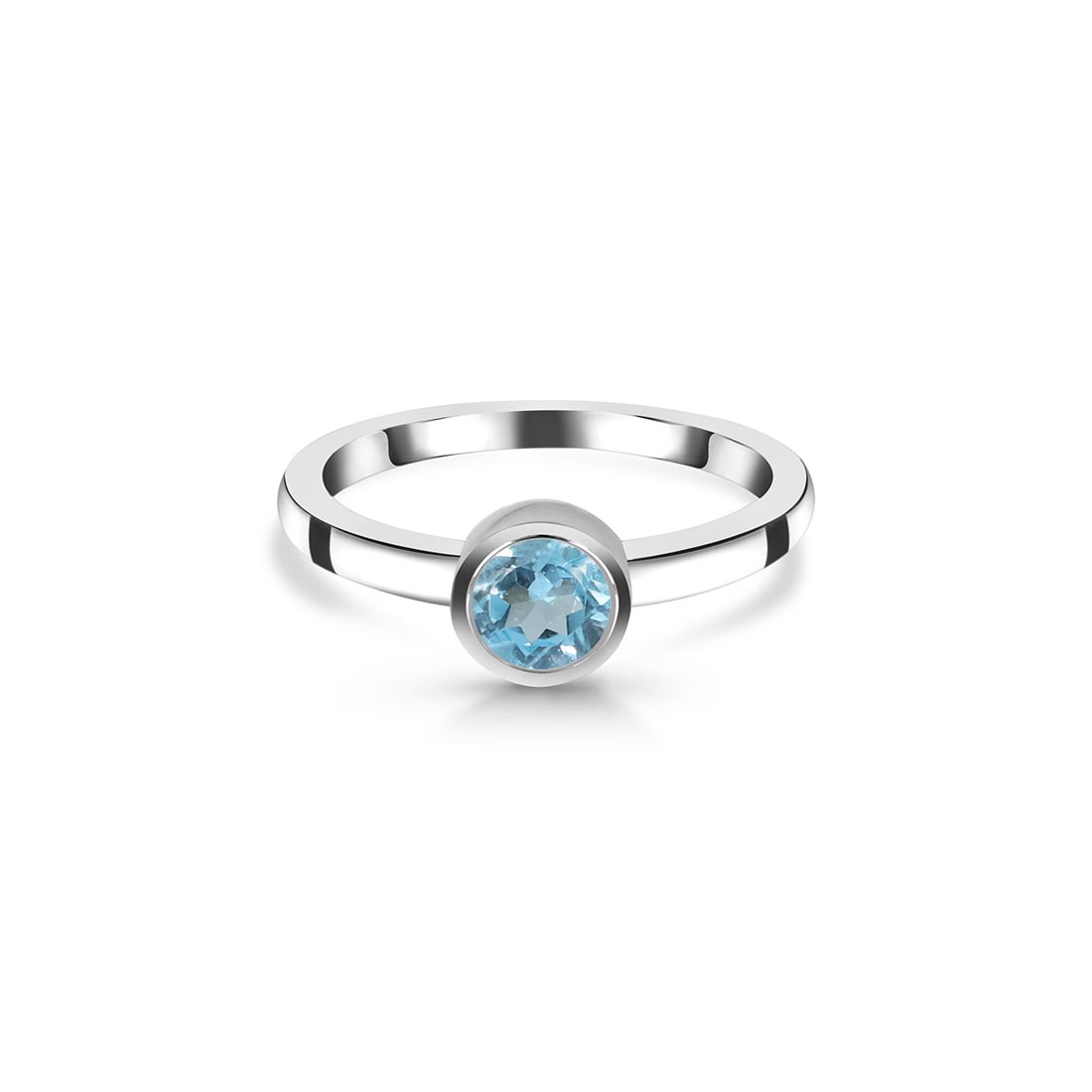 Dainty Blue Topaz Rings | Buy Dainty Blue Topaz Ring Online in USA ...