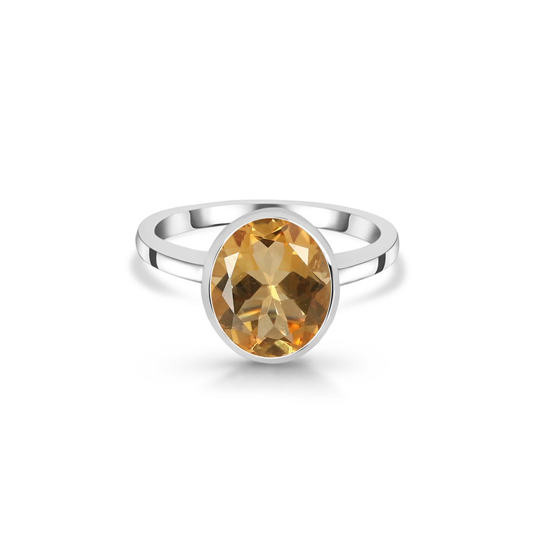 Dainty Citrine Rings | Buy 925 Sterling Silver Citrine Rings Online at ...
