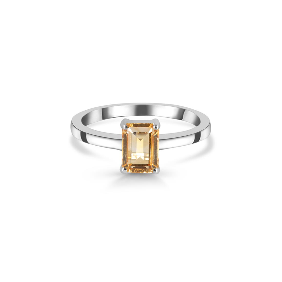 Dainty Citrine Rings | Buy 925 Sterling Silver Citrine Rings Online at ...