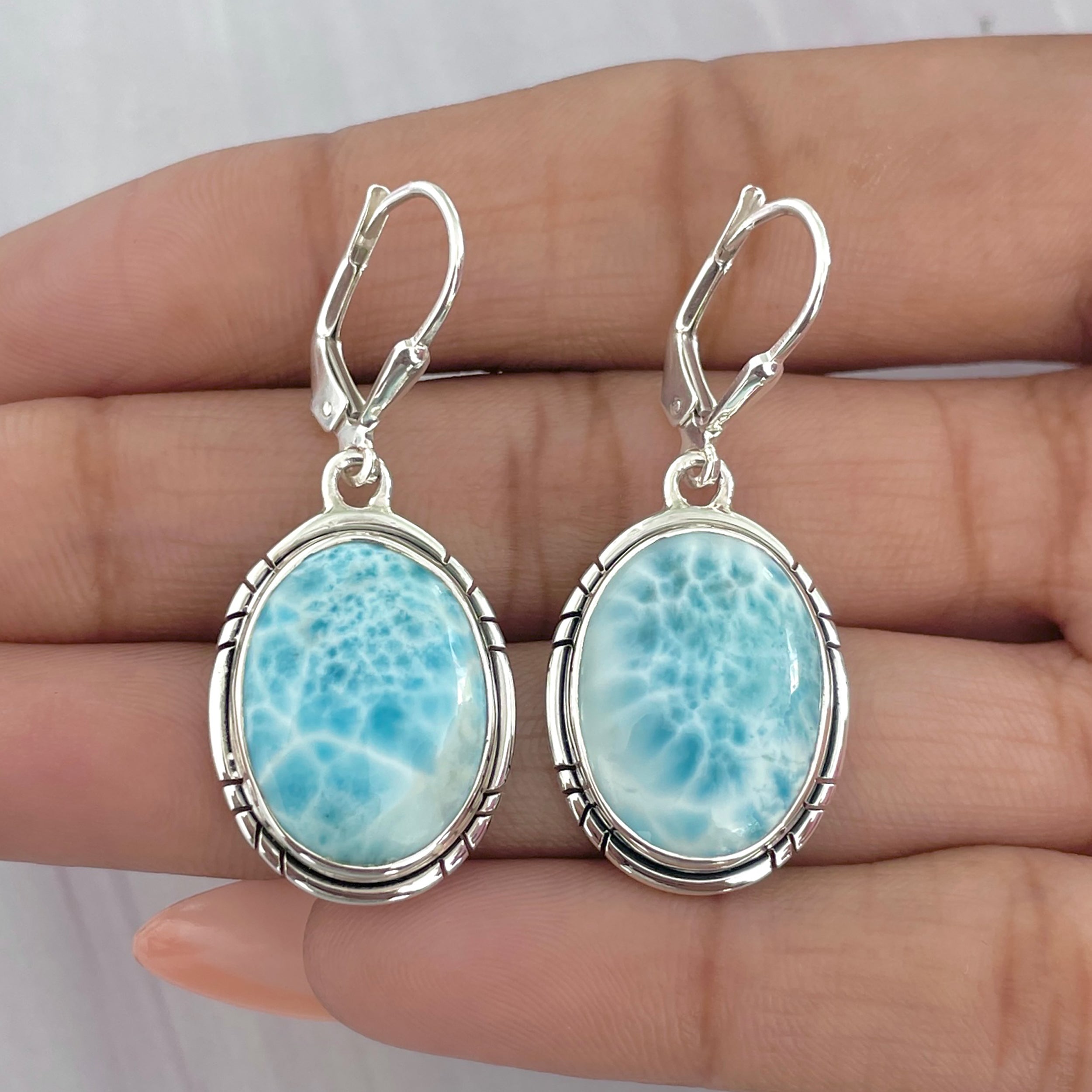 Larimar Jewelry | Buy 925 Silver Larimar Jewelry Collection at Sagacia ...