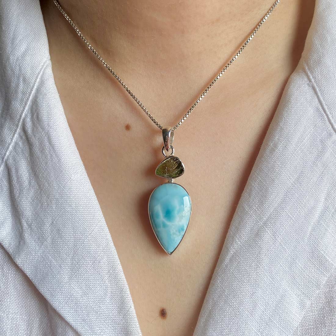 Larimar Jewelry | Buy 925 Silver Larimar Jewelry Collection at Sagacia ...