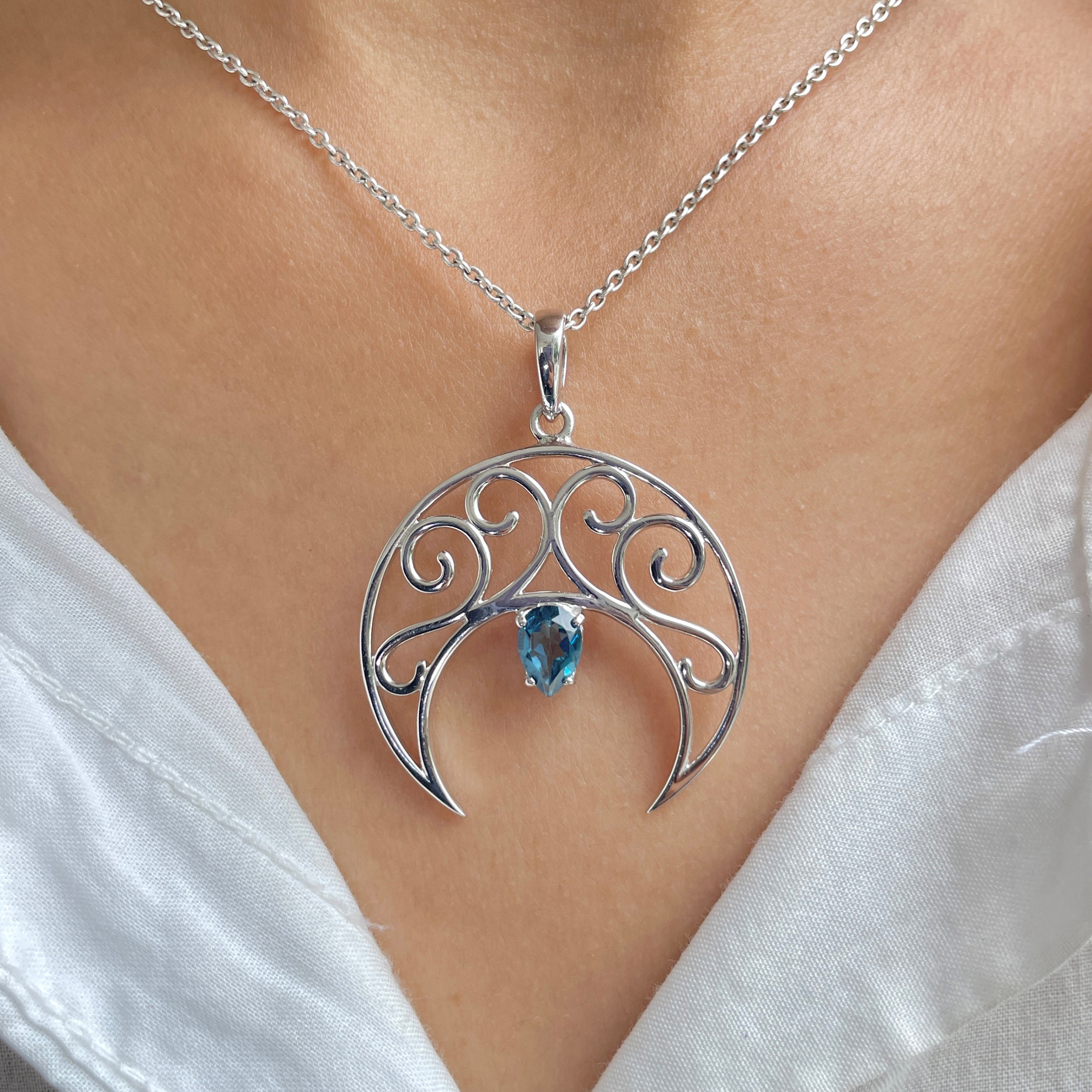 London Blue Topaz Jewelry | Buy Silver London Blue Topaz Jewelry Online ...