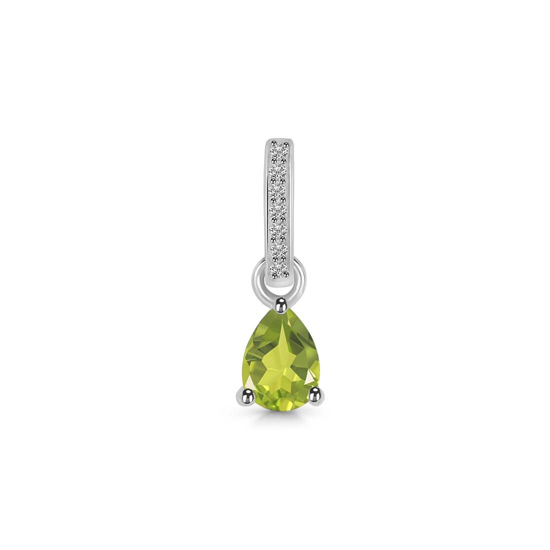 Dainty Peridot Pendants | Buy Silver Peridot Pendant Online in USA ...